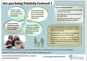 Private Fostering For Professionals - Wirral Safeguarding Children Board