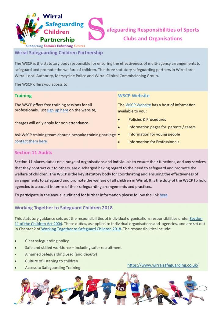 Safeguarding Responsibilities of Sports Clubs and Organisations ...