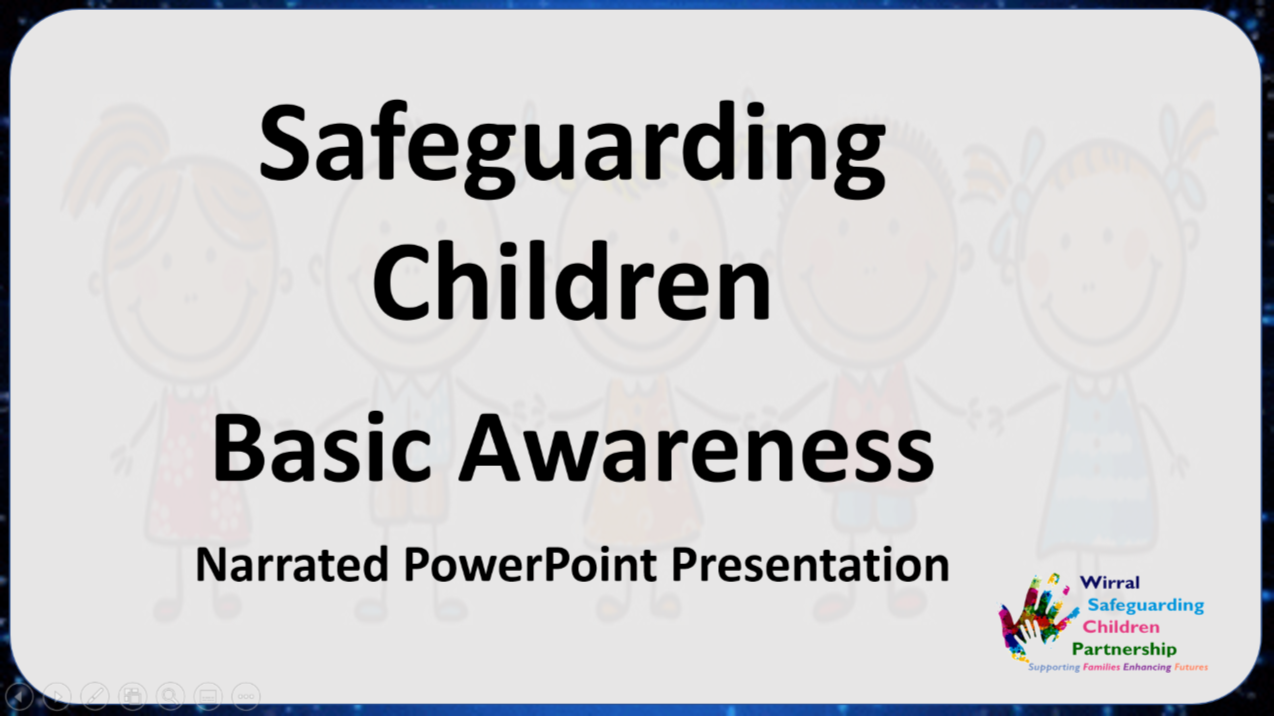 Safeguarding E-Learning - Wirral Safeguarding Children Partnership