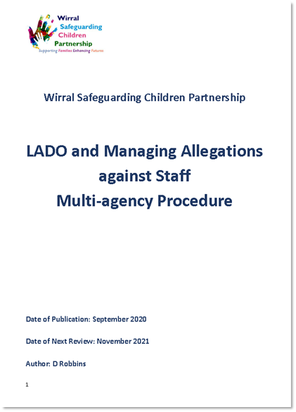 LADO Allegations - Wirral Safeguarding Children Partnership