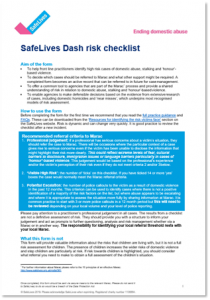 Tools for Professionals - Wirral Safeguarding Children Partnership