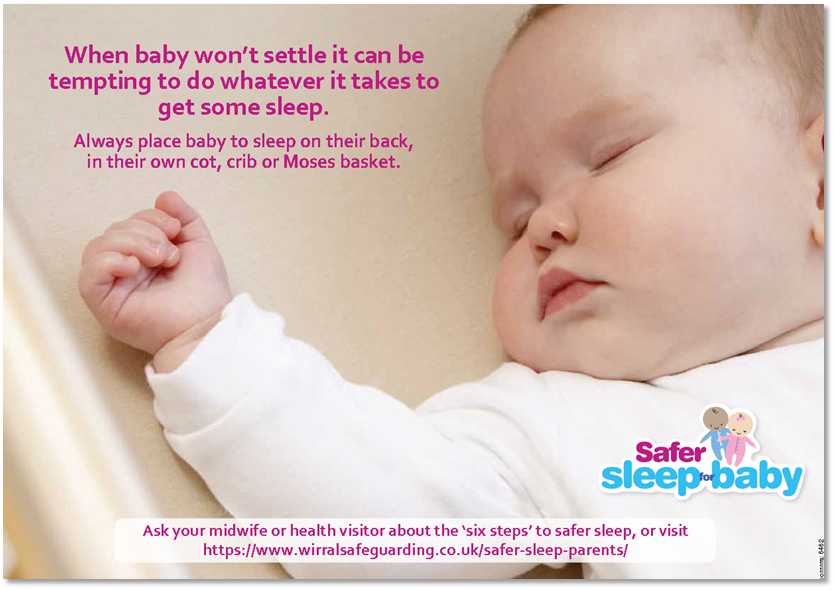 Safer Sleep Guidance for Parents - Wirral Safeguarding Children Partnership