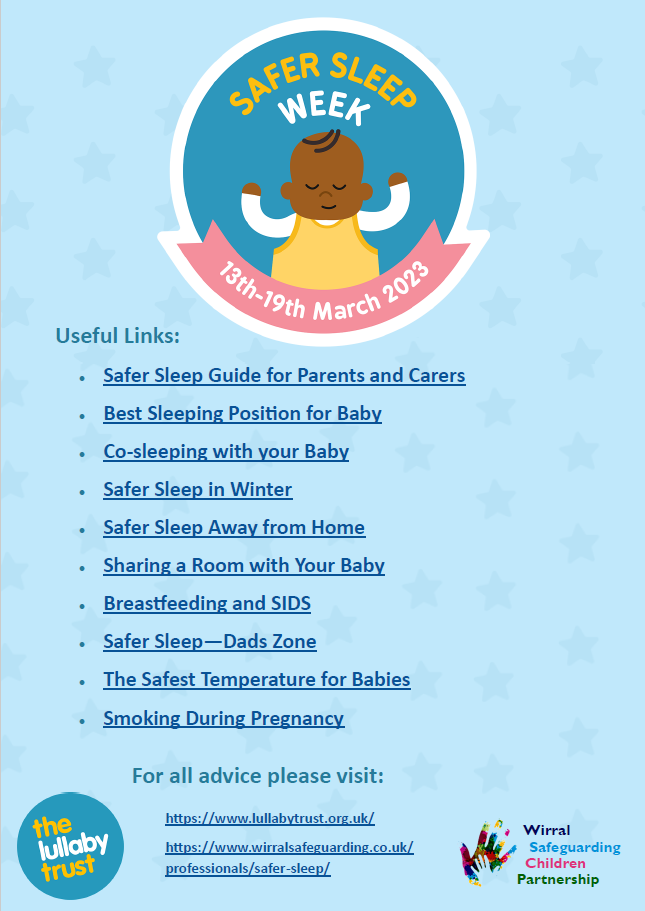 Safer Sleep - Wirral Safeguarding Children Partnership