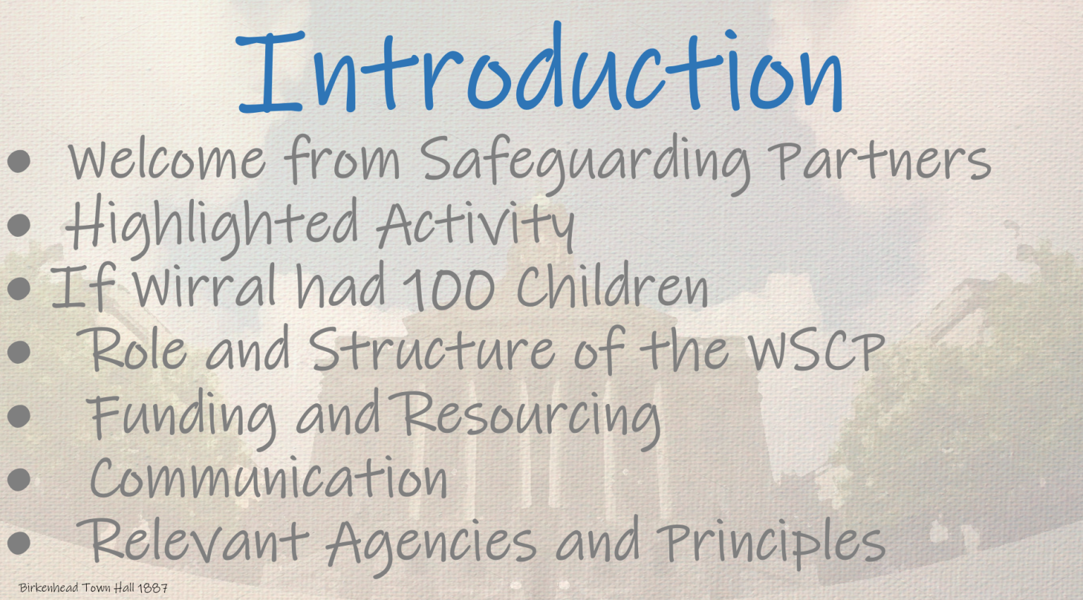 Annual Report 2023-24 - Wirral Safeguarding Children Partnership