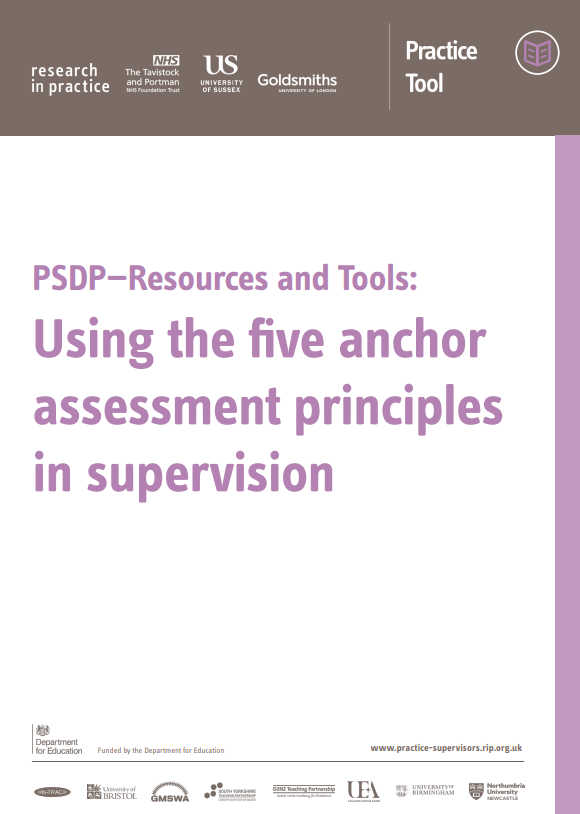 5 Anchor Principles - Wirral Safeguarding Children Partnership